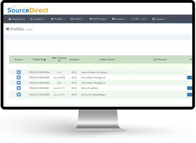 Verifications, Employment History, Education History | AccuSourceHR, Inc.